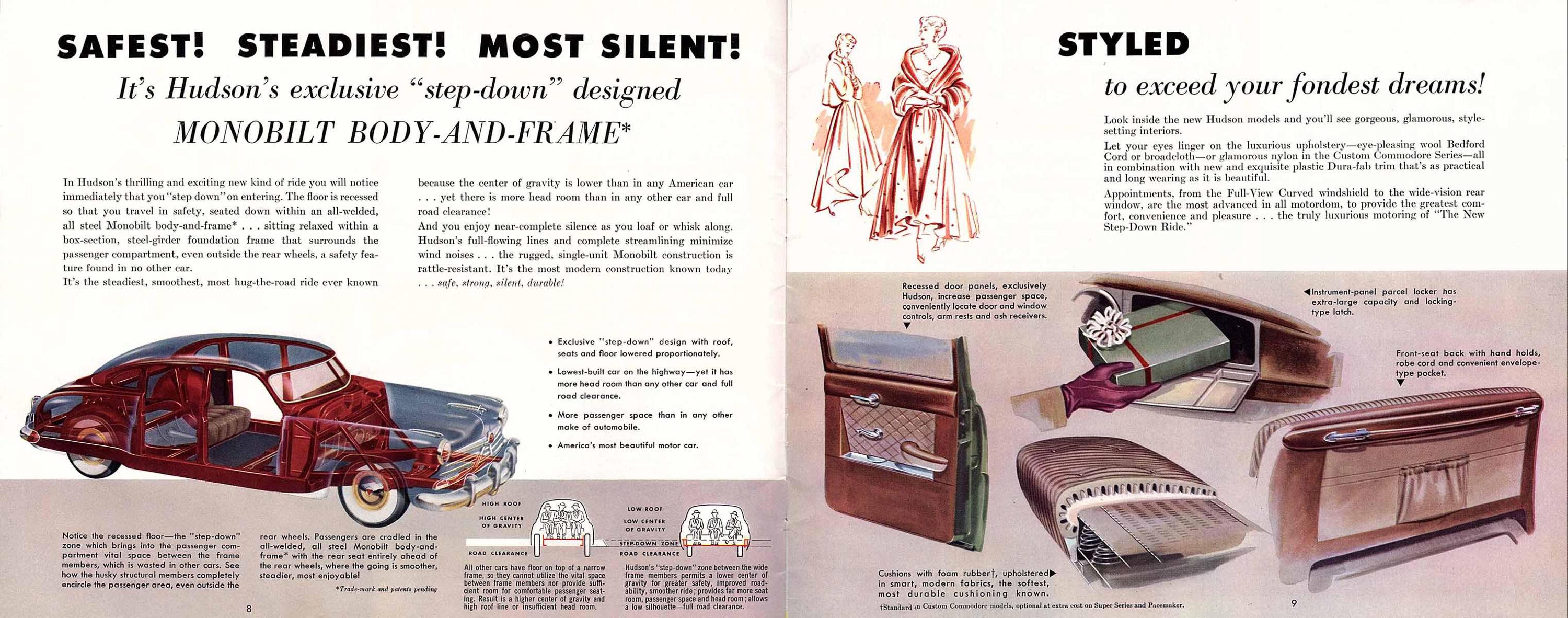 1950 Hudson Cars Brochure. Pdf File - Etsy