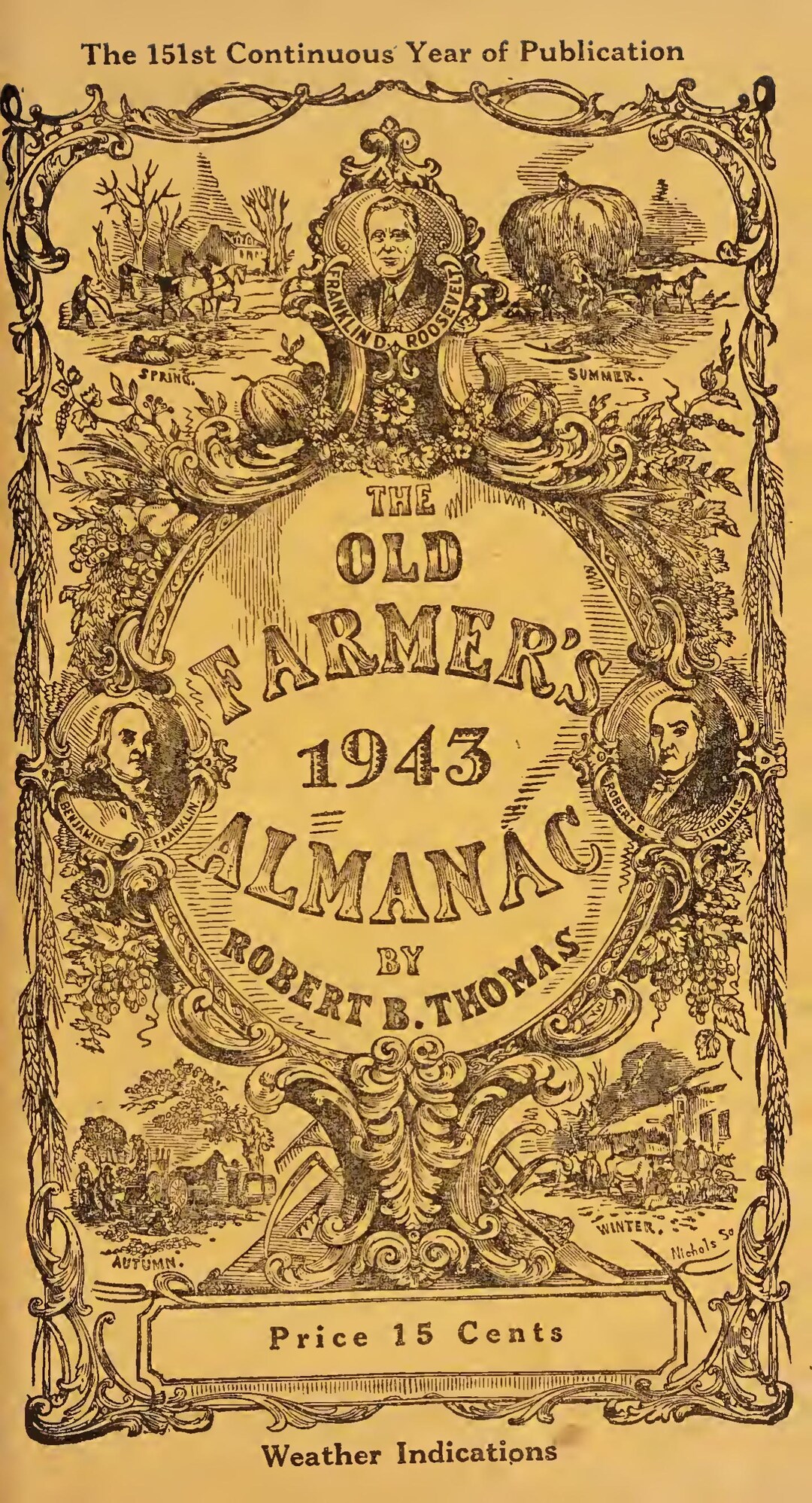 1943 the Old Farmers Almanac Pdf File 99 Pages - Etsy
