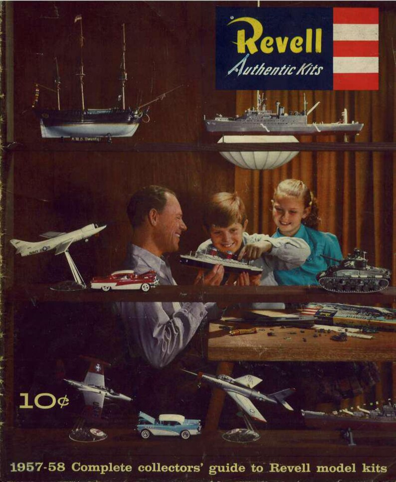 1957 Revell Model Catalog, Original, Pdf File. - Etsy Canada