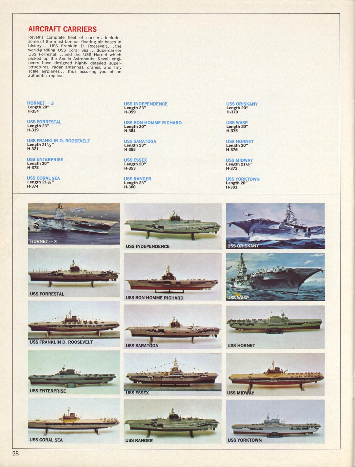 1970-71 Revell Model Kit Catalog. Pdf File 31 Pages - Etsy UK