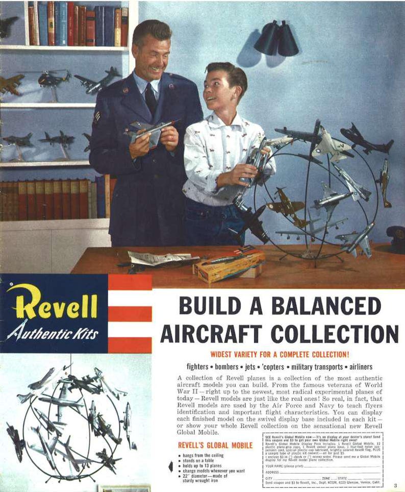 1957 Revell Model Catalog, Original, Pdf File. - Etsy Canada