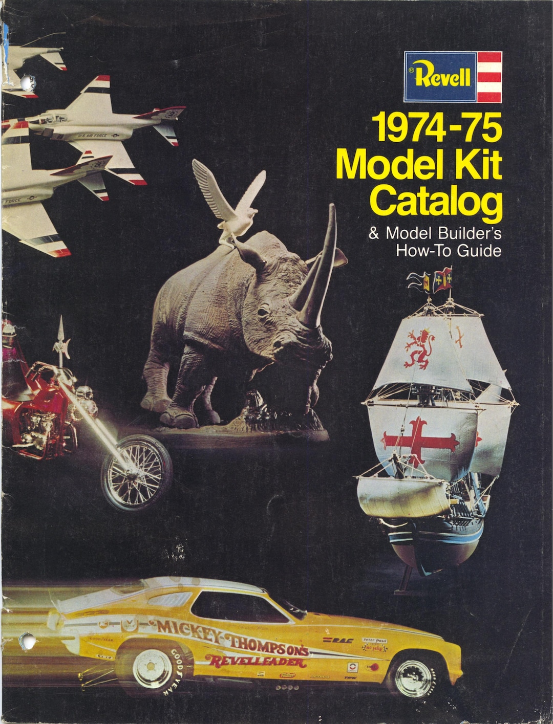 1974-75 Revell Model Kit Catalog. Pdf File 31 Pages - Etsy