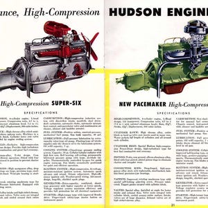 1950 Hudson Cars Brochure. Pdf File - Etsy