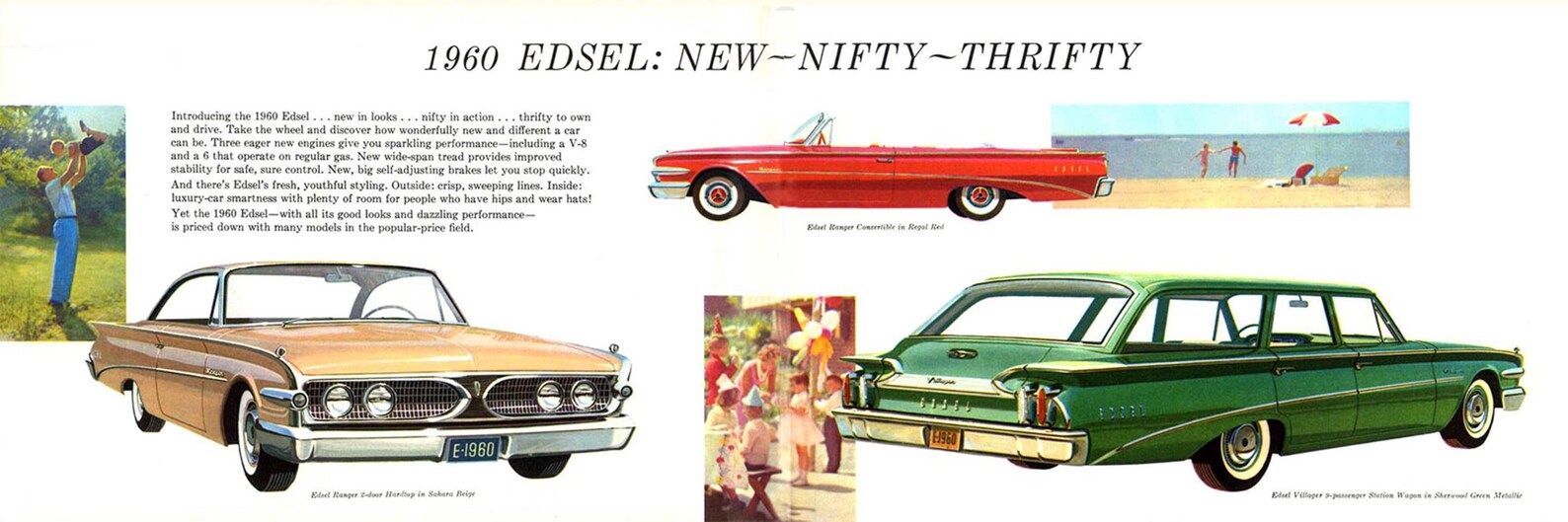 1960 Ford Edsel Brochure Pdf File 14 Pages - Etsy