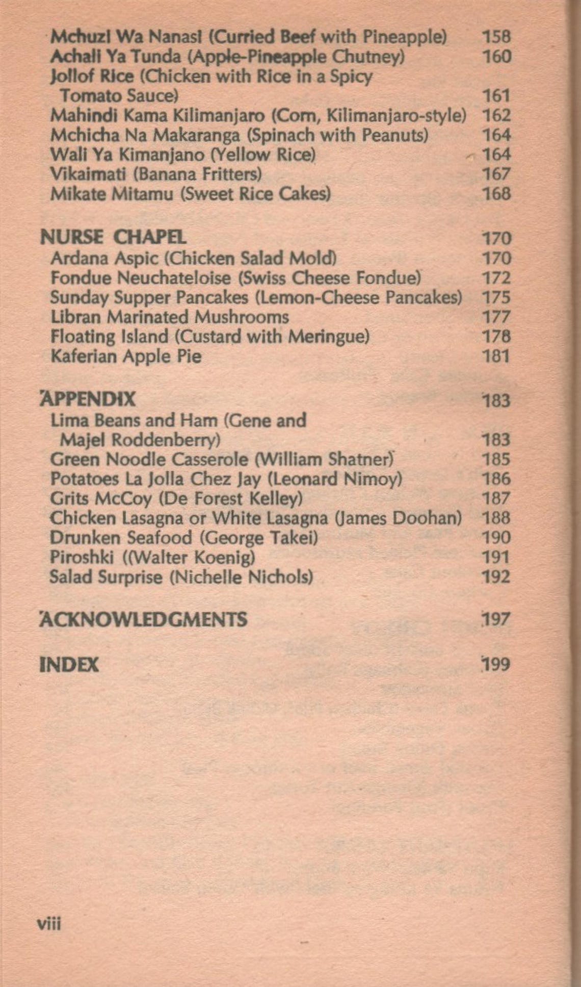 1978 Star Trek Cooking Manual. Pdf File 226 Pages - Etsy