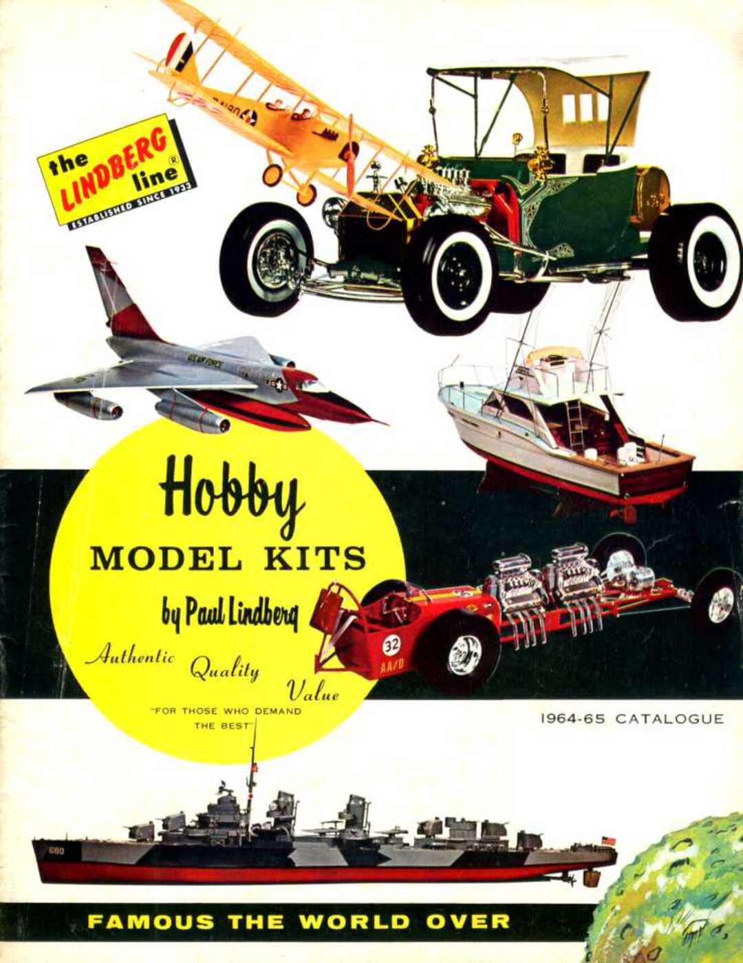 1964-65 Lindberg Model Kits Pdf File 48 Pages - Etsy