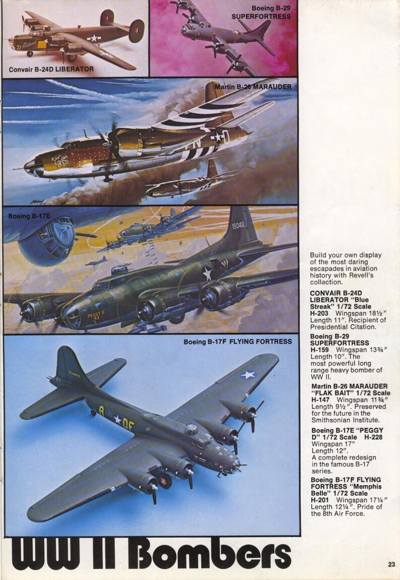 1976 1977 Revell Model Kit Catalog and How to Guide. Digital Download ...