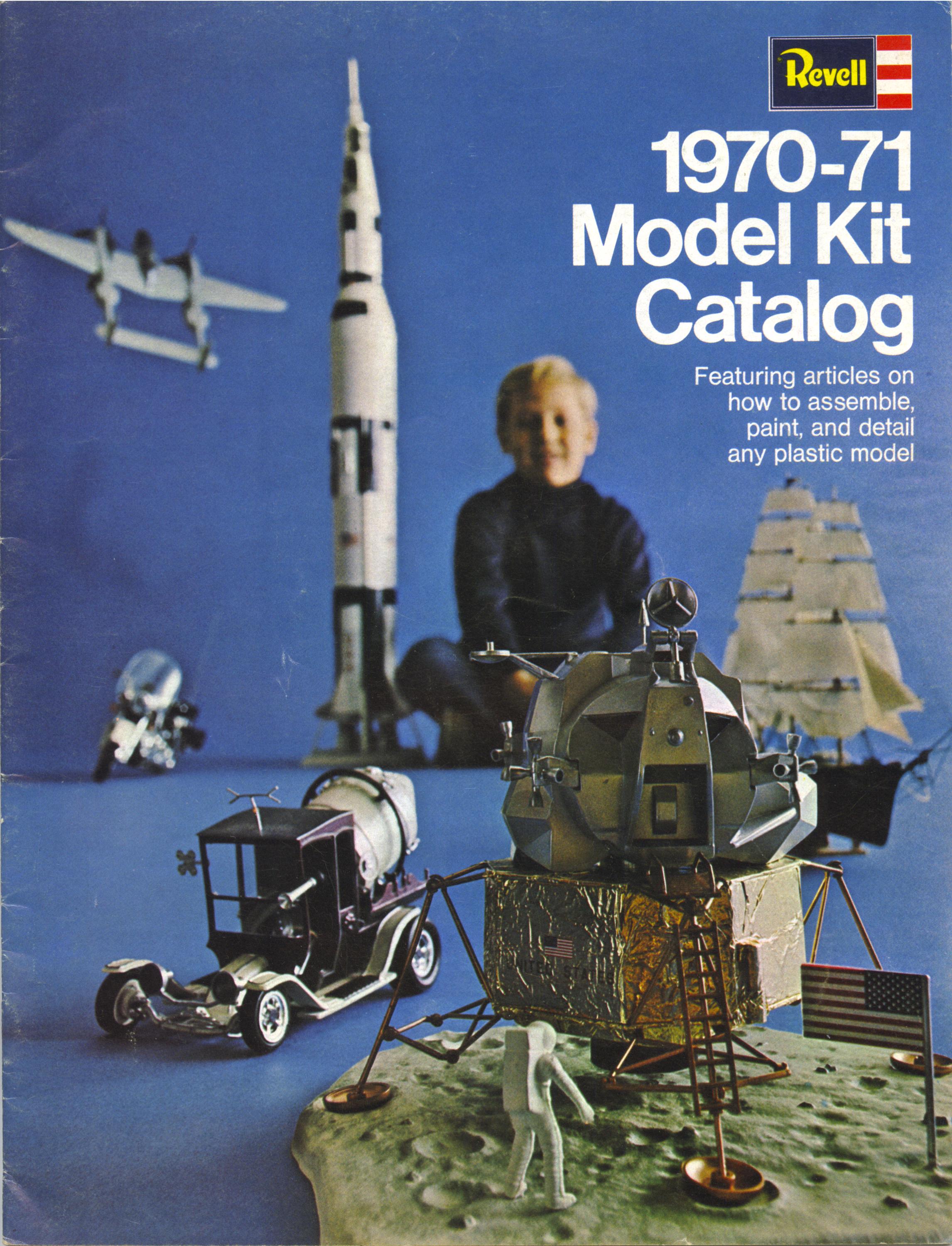 1970-71 Revell Model Kit Catalog. Pdf File 31 Pages - Etsy UK