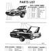 1970 Plymouth Superbird Parts List Original DIGITAL DOWNLOAD Pdf File 4 ...