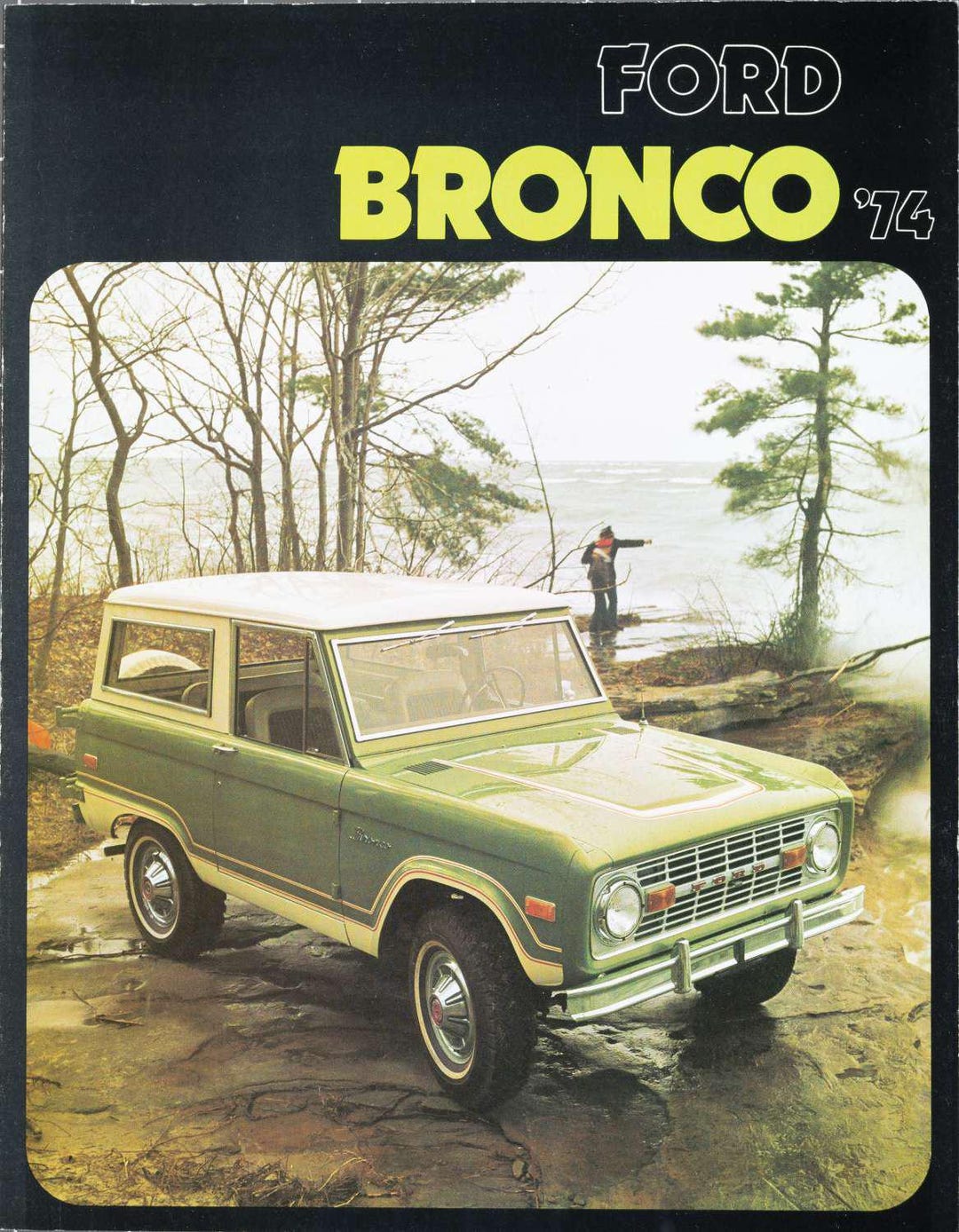 1974 Ford Bronco Brochure Pdf File 5 Pages - Etsy