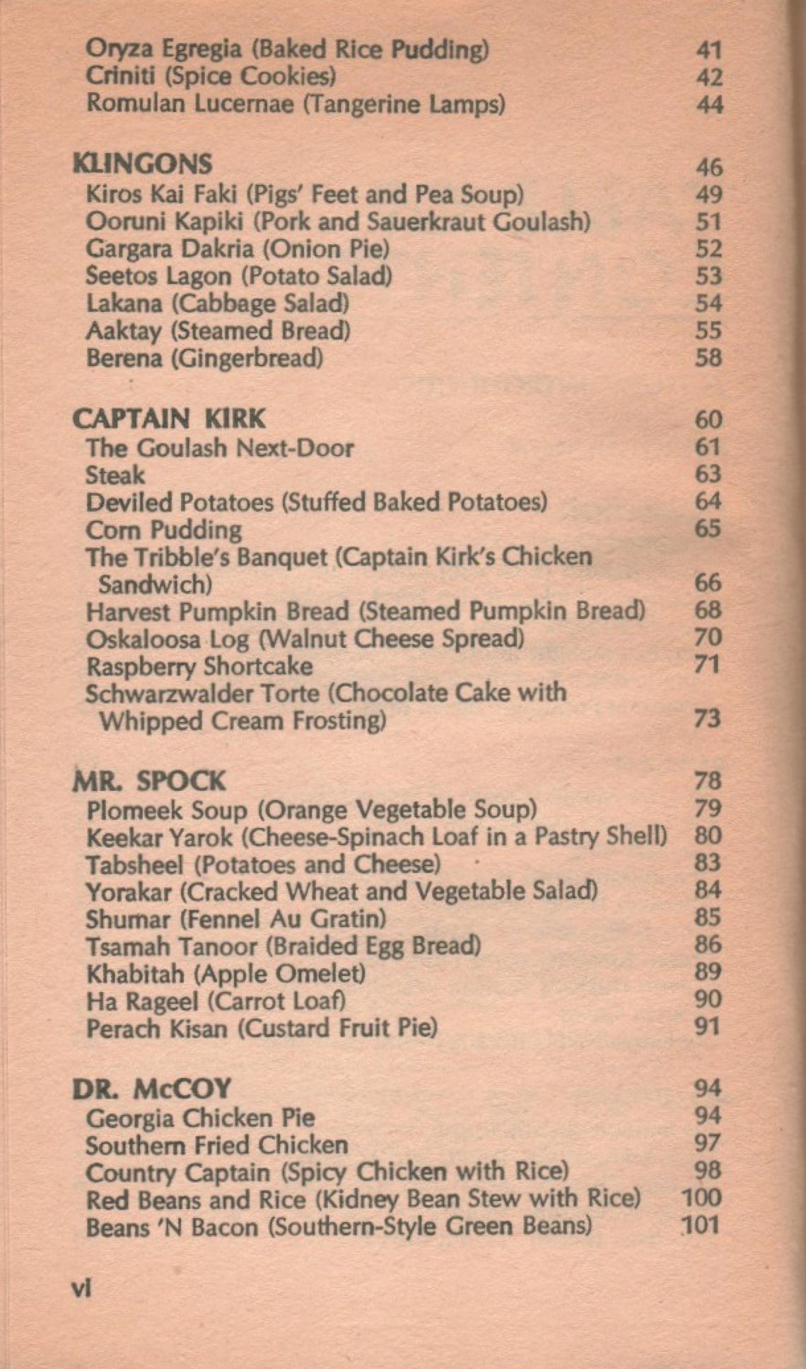 1978 Star Trek Cooking Manual. Pdf File 226 Pages - Etsy Canada