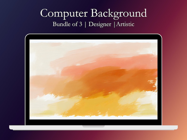 Computer Background Paint Abstract Art Wallpaper for Laptop Art Boho ...