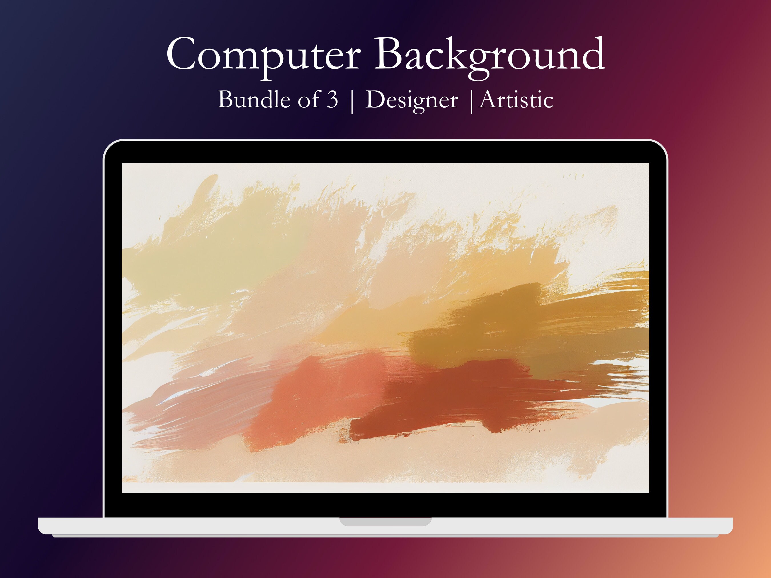 Computer Background Paint Abstract Art Wallpaper for Laptop Art Boho ...