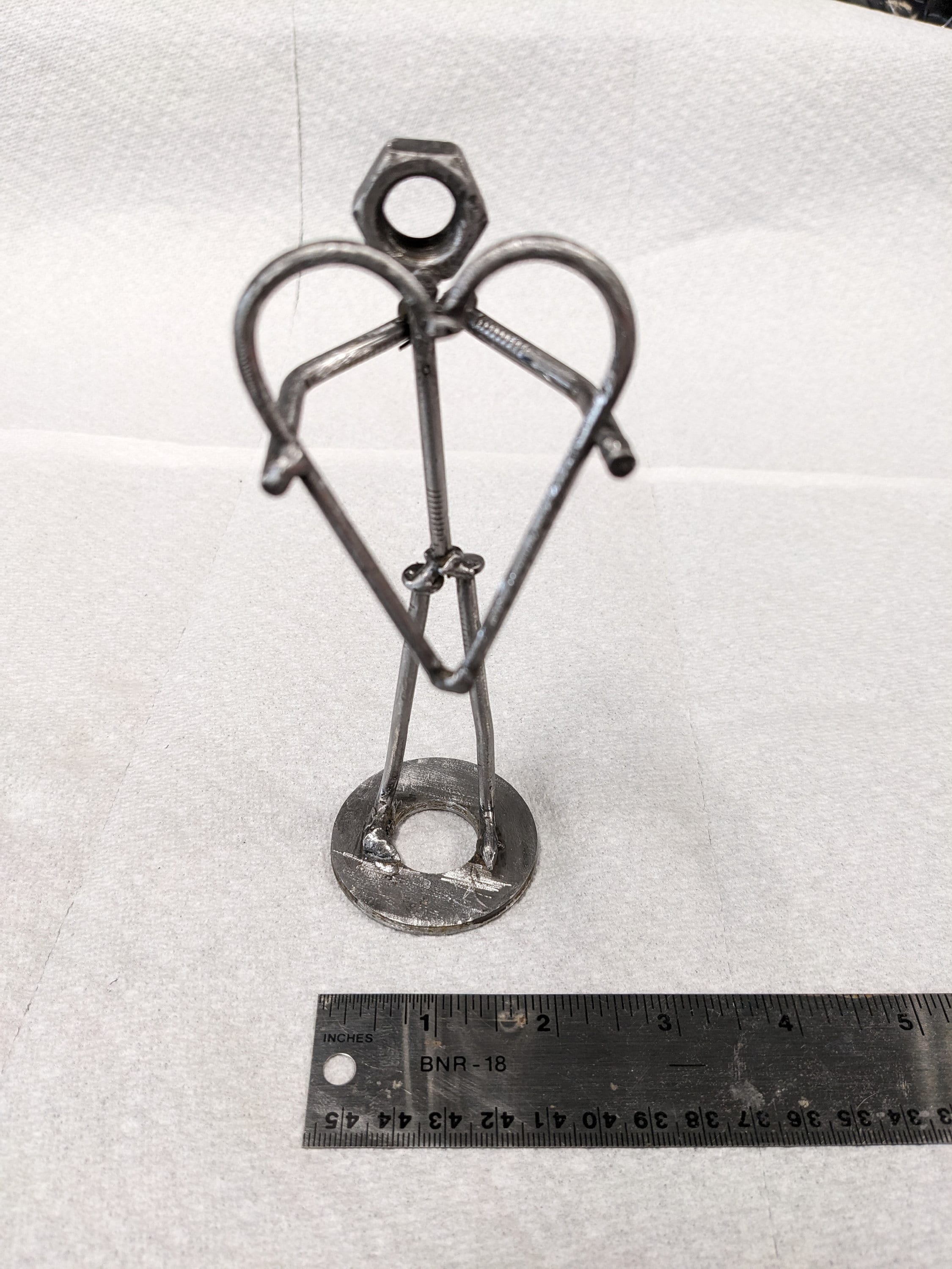 Welder Art Mother's Day Heart Man - Etsy