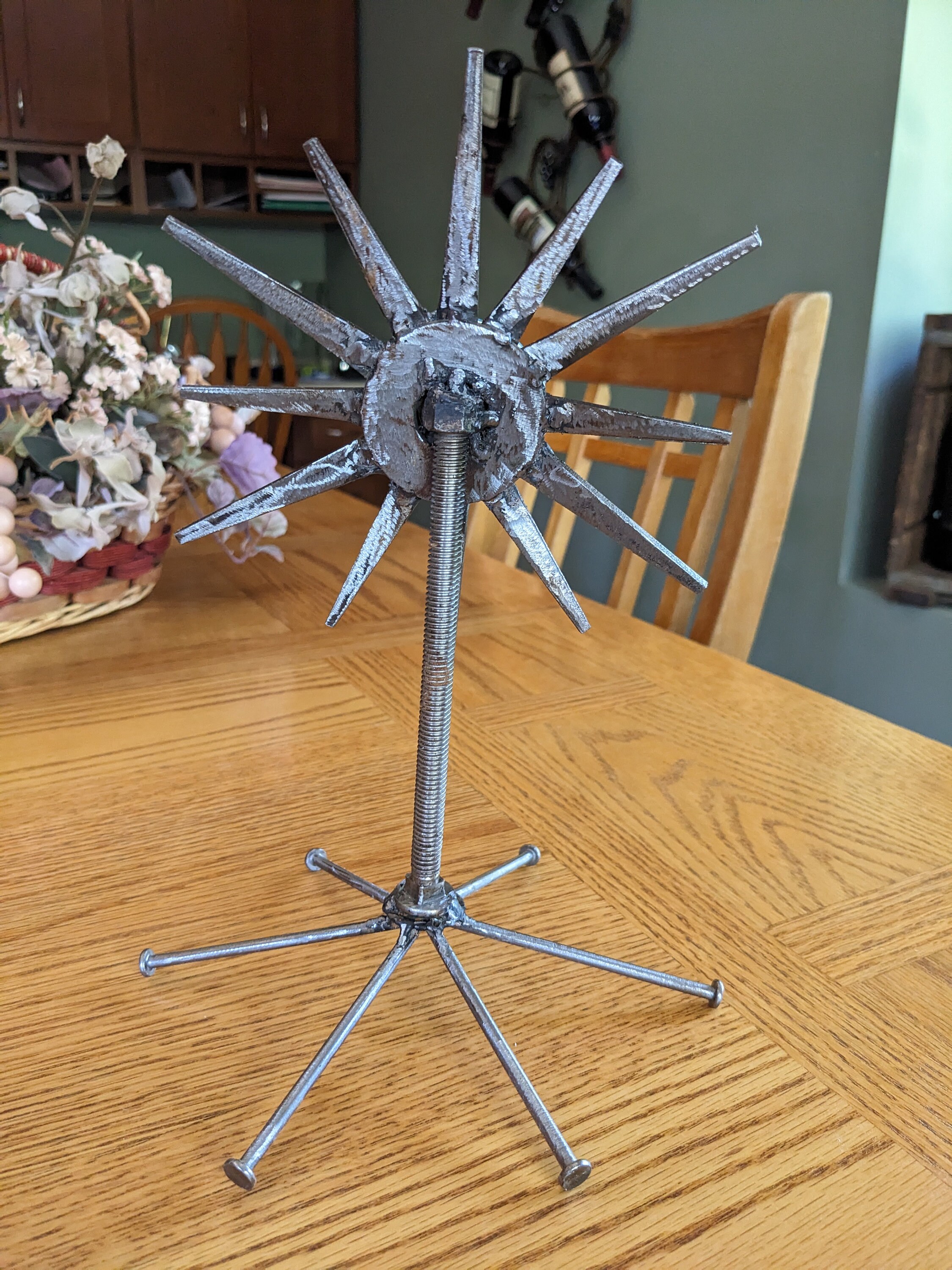 Welded Art- Flower - Etsy