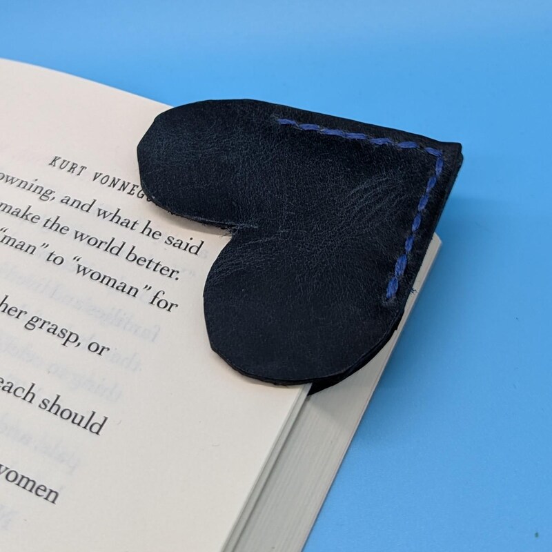 Heart Bookmark - Etsy