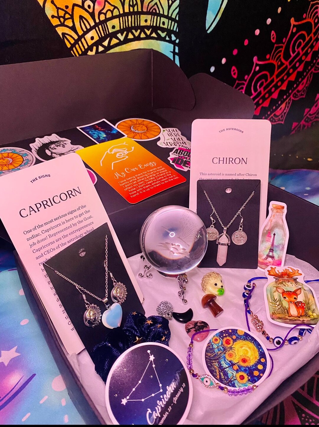 Capricorn Zodiac Mystery Gift Box - Etsy