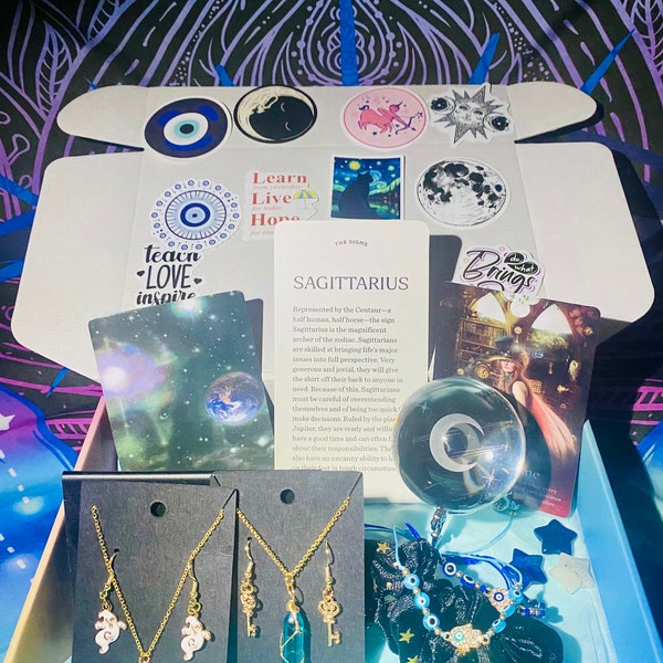 Zodiac Sign Mystery Box - Etsy