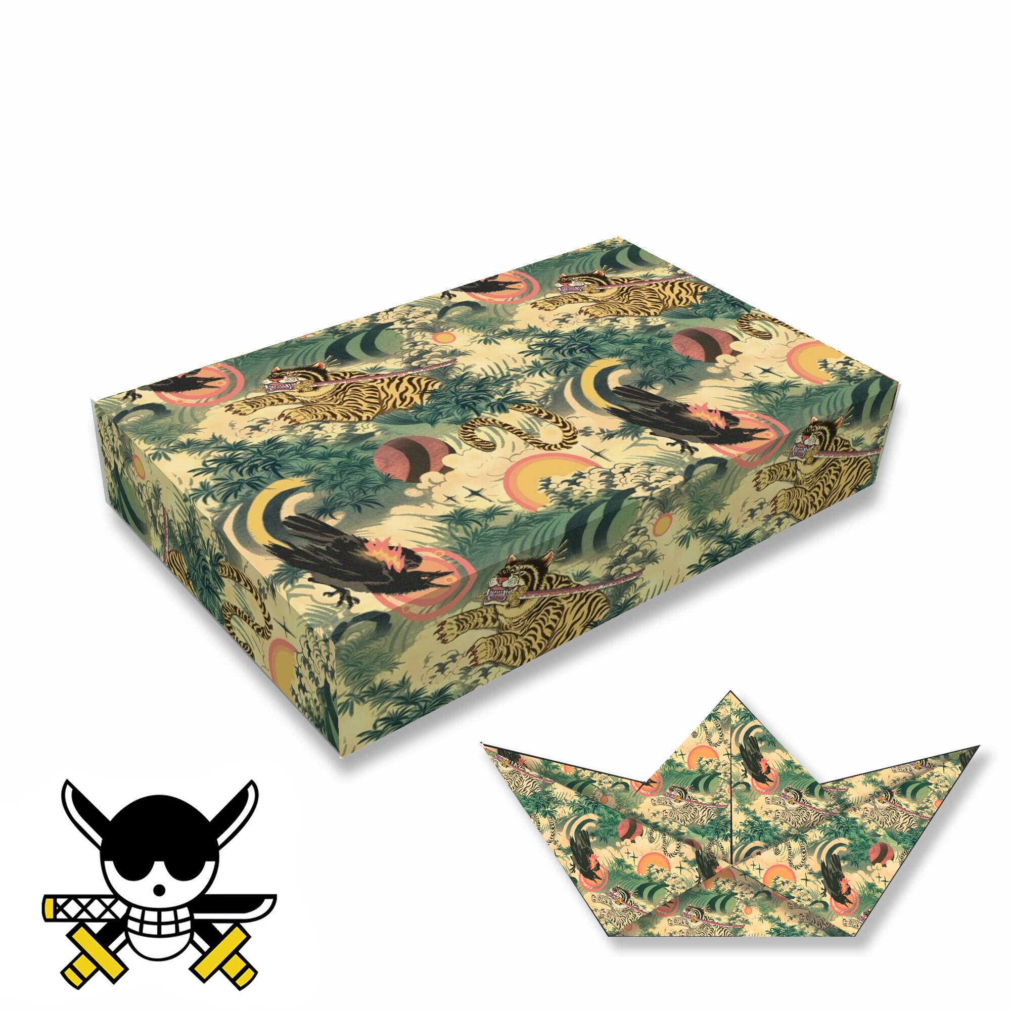 Anime: One Piece Inspired Seamless Tile Design (zoro) Print on Demand ...