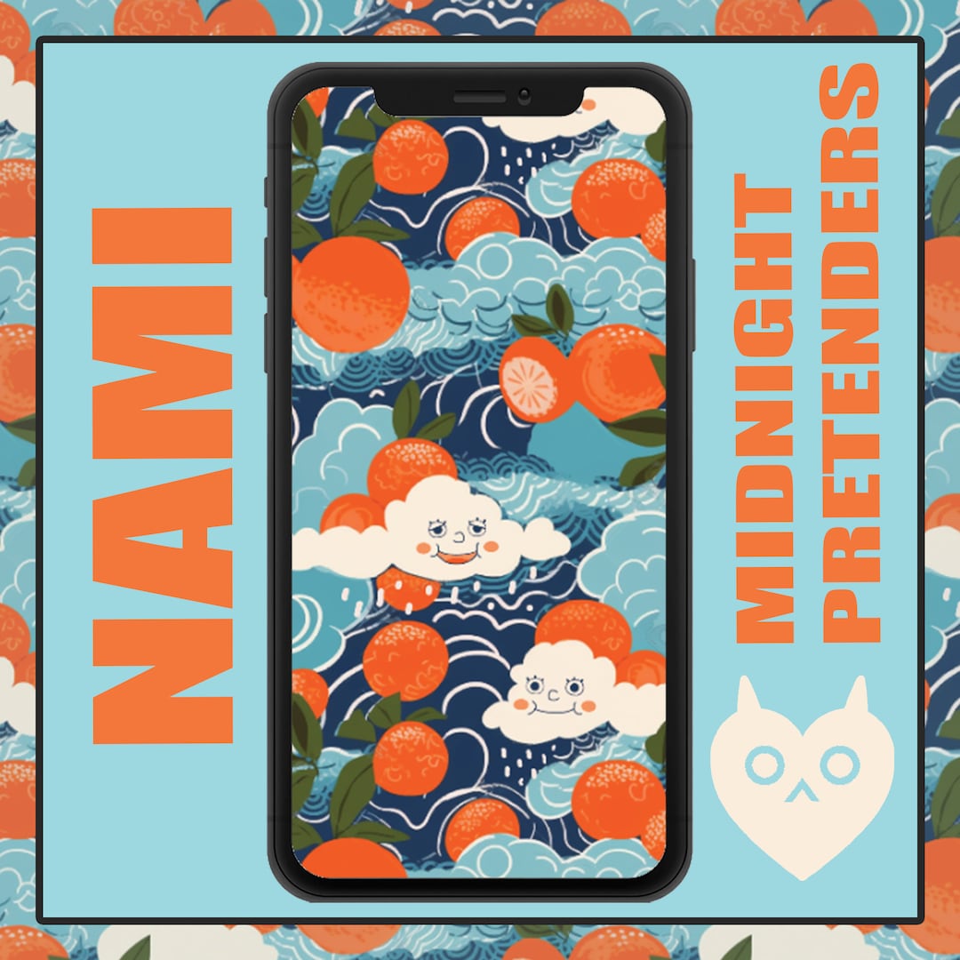Anime: One Piece Inspired Seamless Tile Design (nami) Print on Demand ...