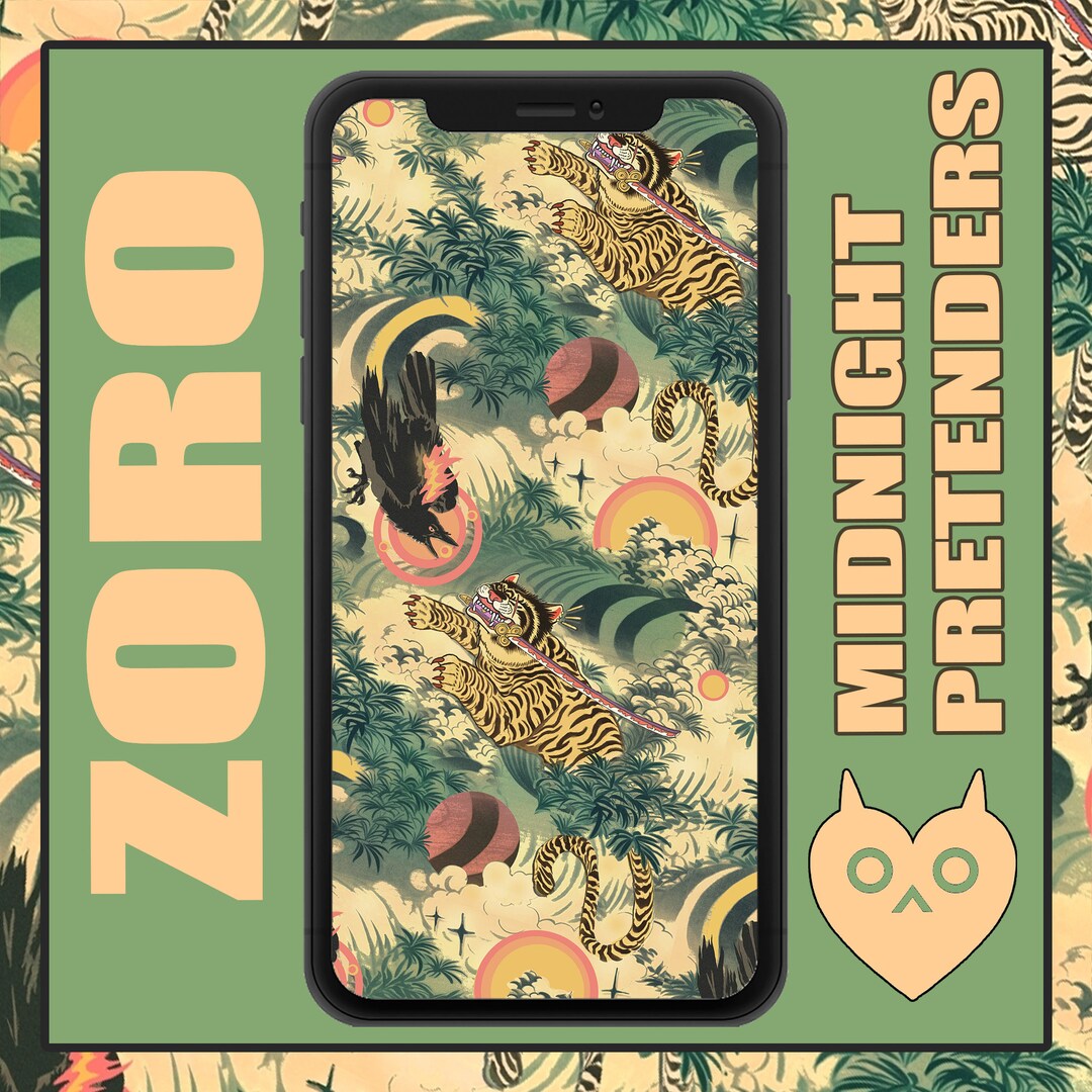 Anime: One Piece Inspired Seamless Tile Design (zoro) Print on Demand ...