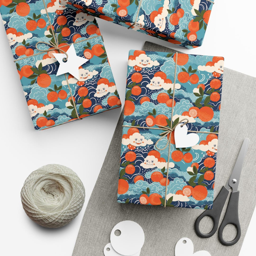 One Piece nami Holiday Wrapping Paper Subtle Straw Hat Crew Designs - Etsy
