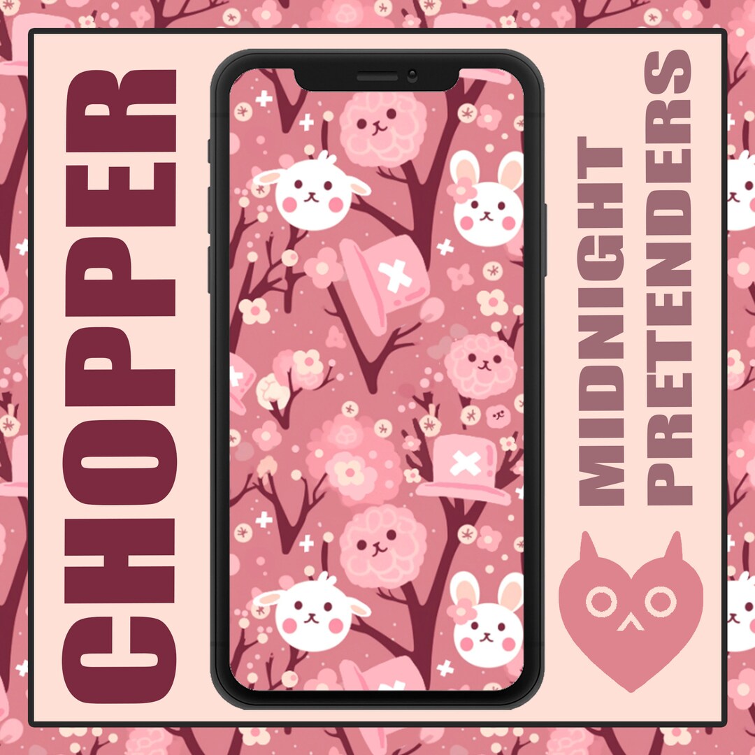 Anime: One Piece Inspired Seamless Tile Design (tony Chopper) Print on ...