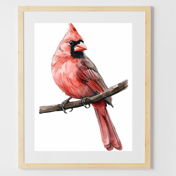 Cardinal Art - Etsy