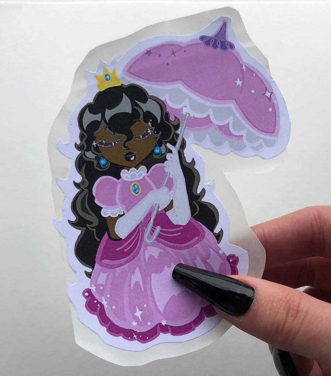 Princess Peach Sticker - Etsy