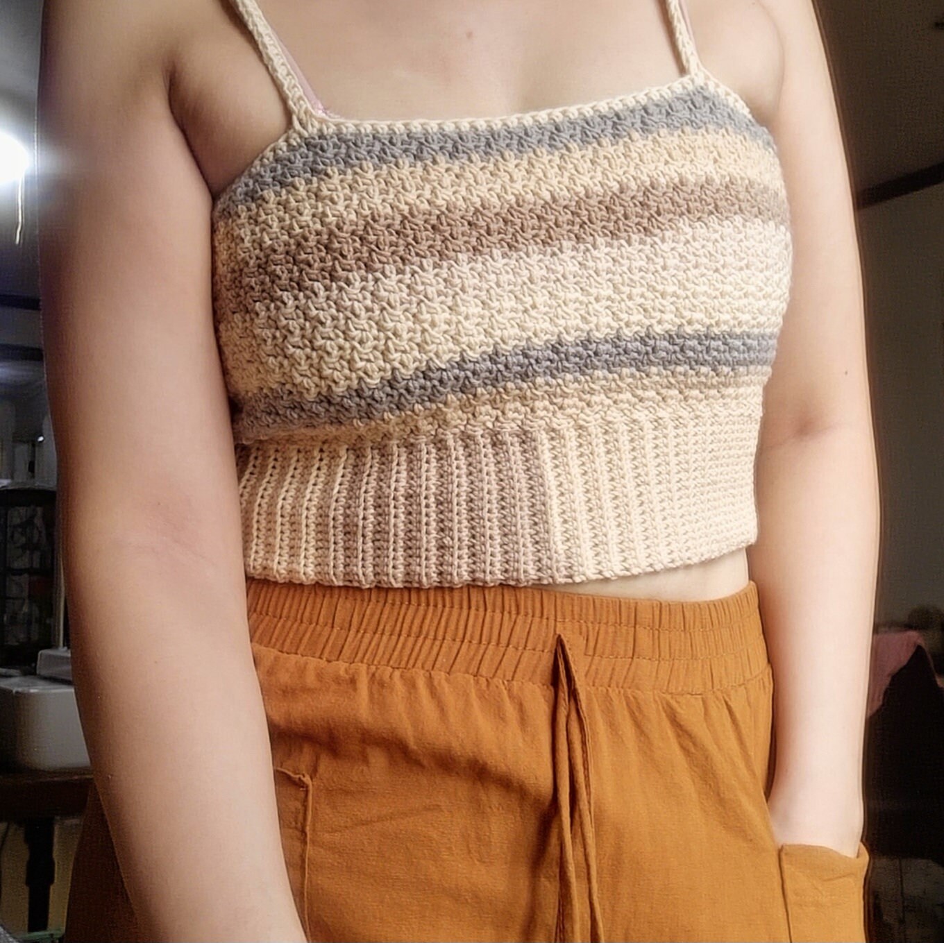 Lemon Peel Easy Crochet Crop Top - Etsy