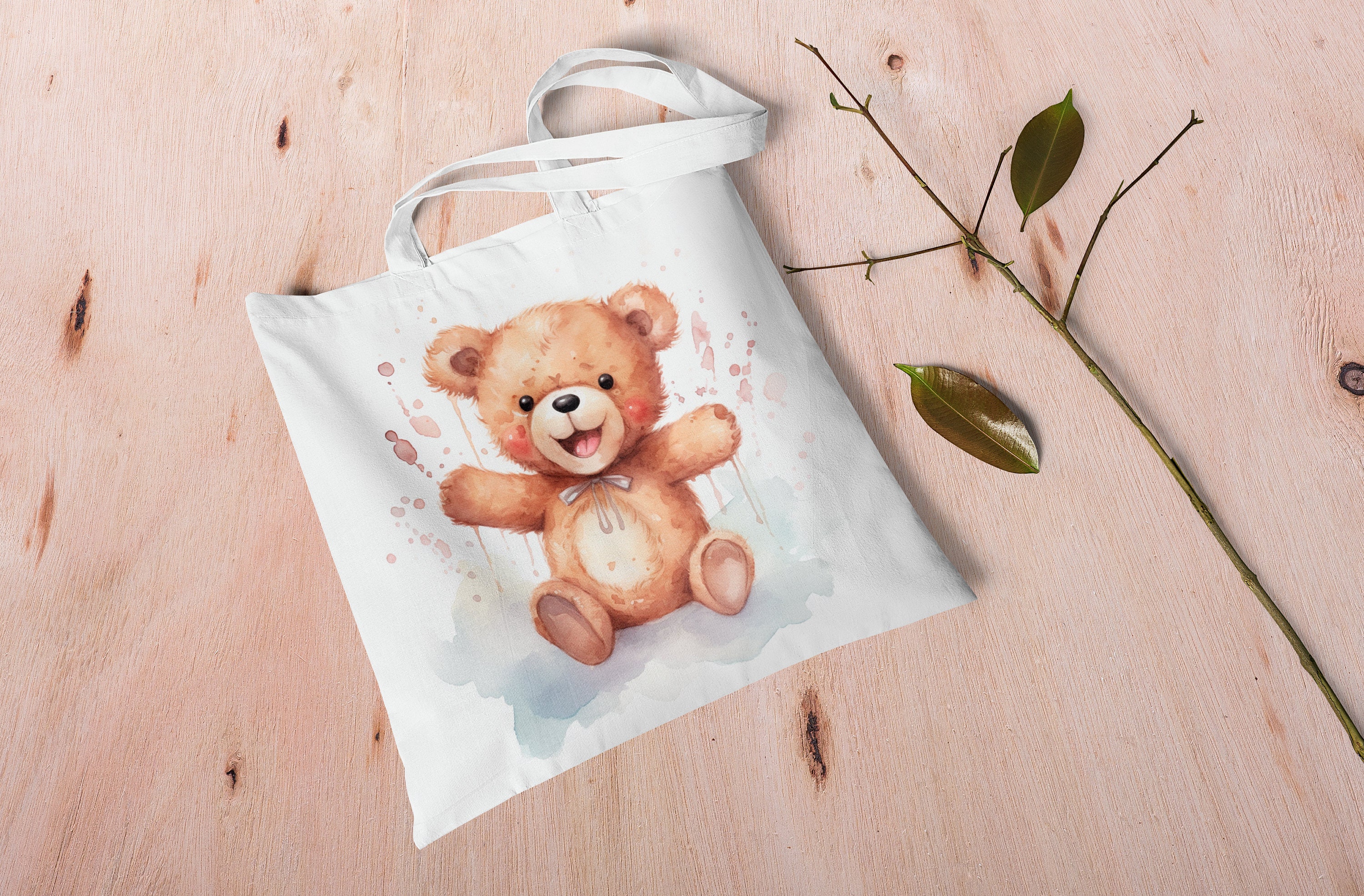 Teddy Bear Clipart Watercolor Teddy Bear PNG 30 Cute Clip Arts Cute ...