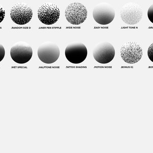 Procreate Brushes - Fine Line and Stipple Brushes for Procreate, Tattoo ...