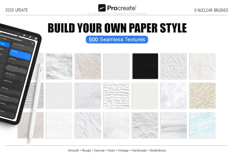10000+ Procreate Brushes Mega Bundle (2026) | Tattoo, Illustration ...