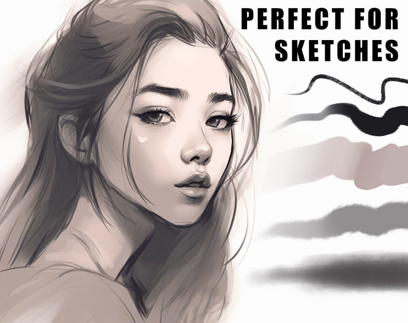 Procreate Brushes - Soft Brushes for Procreate, Pencils and Markers for ...