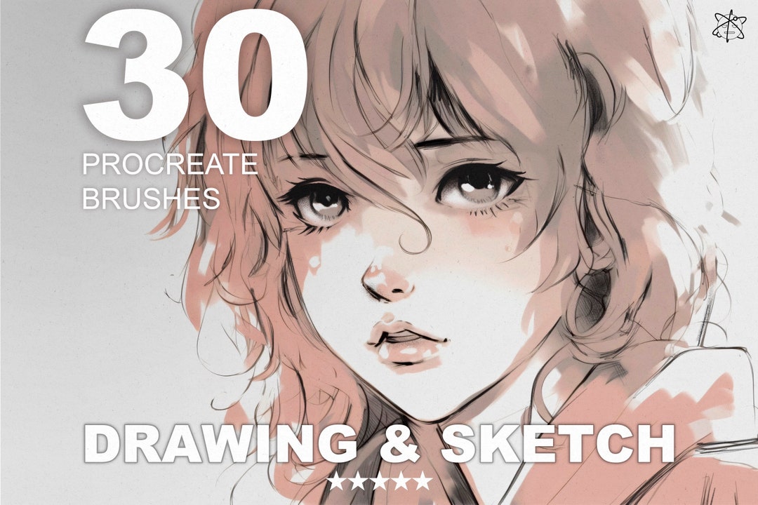 Drawing & Sketch Brushes for Procreate, Procreate Brushes Lineart ...