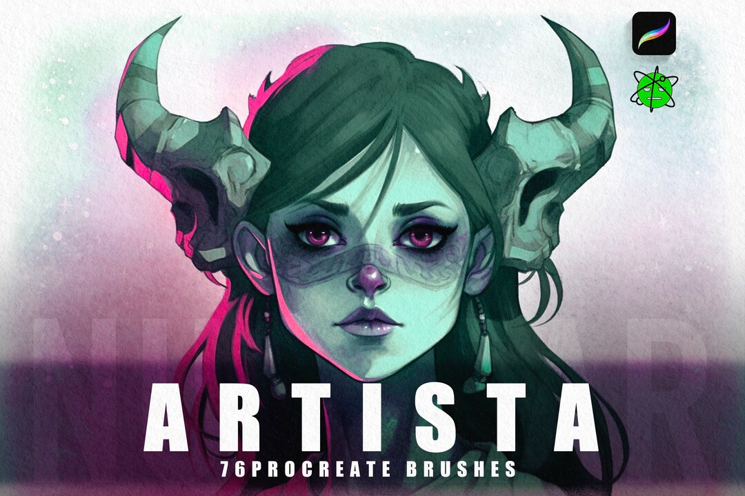 Artista Box Procreate Brushes, Soft Sketch Brush Set for Procreate, Illustration Digital Brushes ...