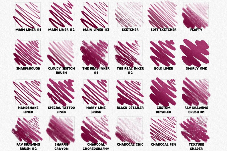 Artista Box Procreate Brushes, Soft Sketch Brush Set for Procreate ...