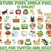 Nature Pixel Emotes || Animated Pixelated Nature Emotes for Discord and ...