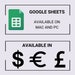 Monthly Budget Spreadsheet | Digital Financial Planner | Simple Budget ...