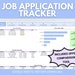 Job Application Tracker | Job Search Template | Job Search Tracker ...