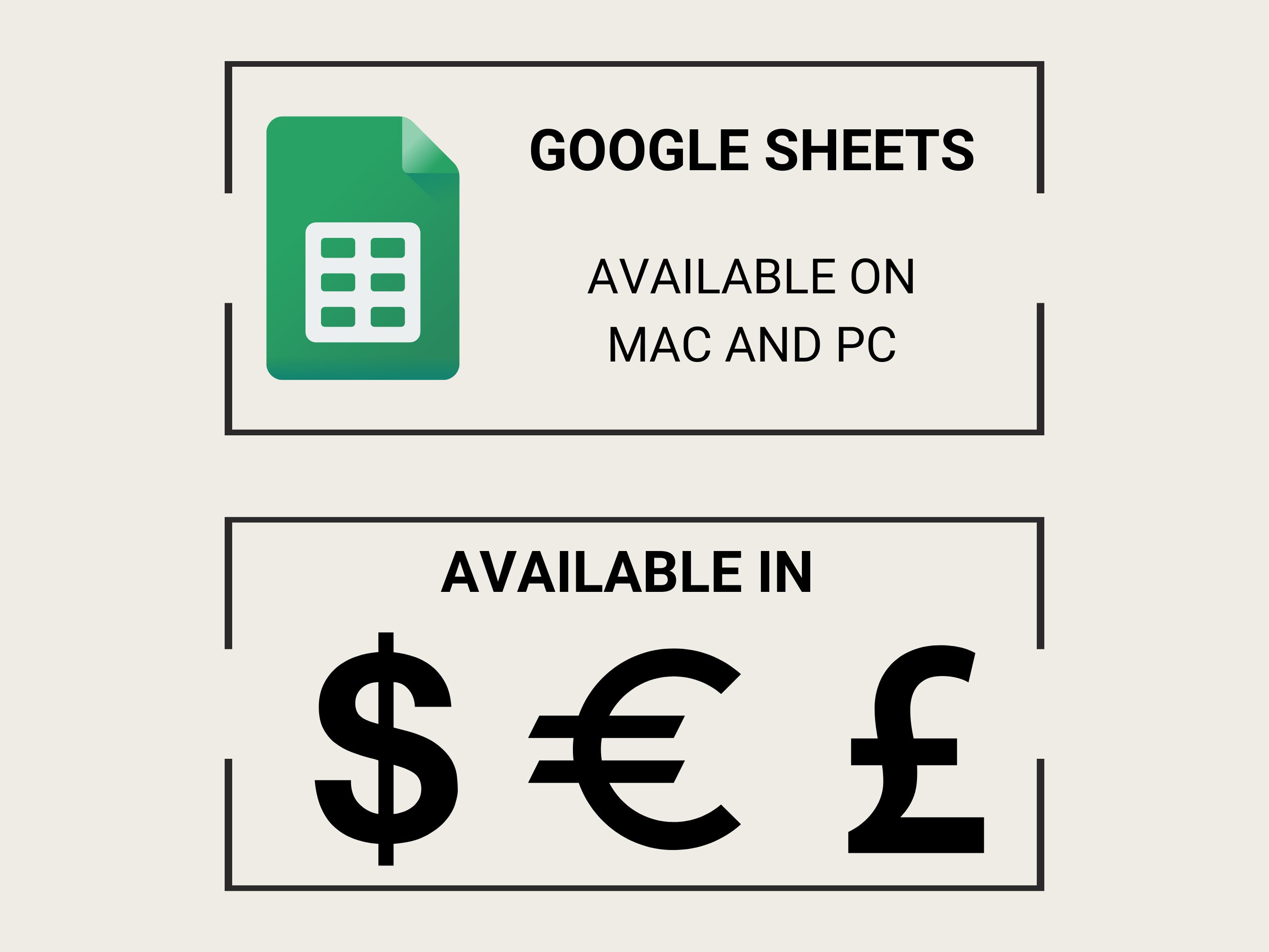 Biweekly Budget Google Sheets | Biweekly Budget Spreadsheet | Bimonthly ...