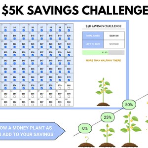 5k Saving Challenge | 5000 Saving Challenge | 5k Savingss | 100 Day ...