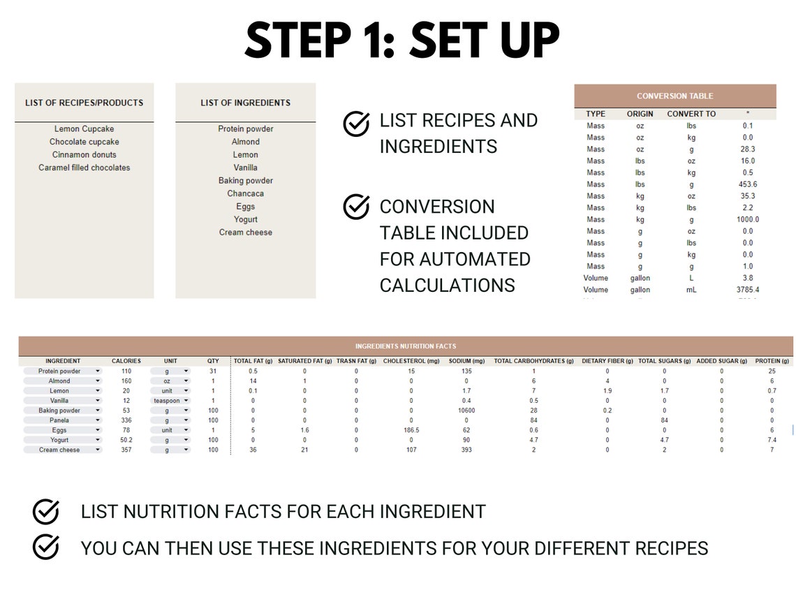 Recipe Cost Calculator and Recipe Nutrition Calculator | Recipe Cost ...