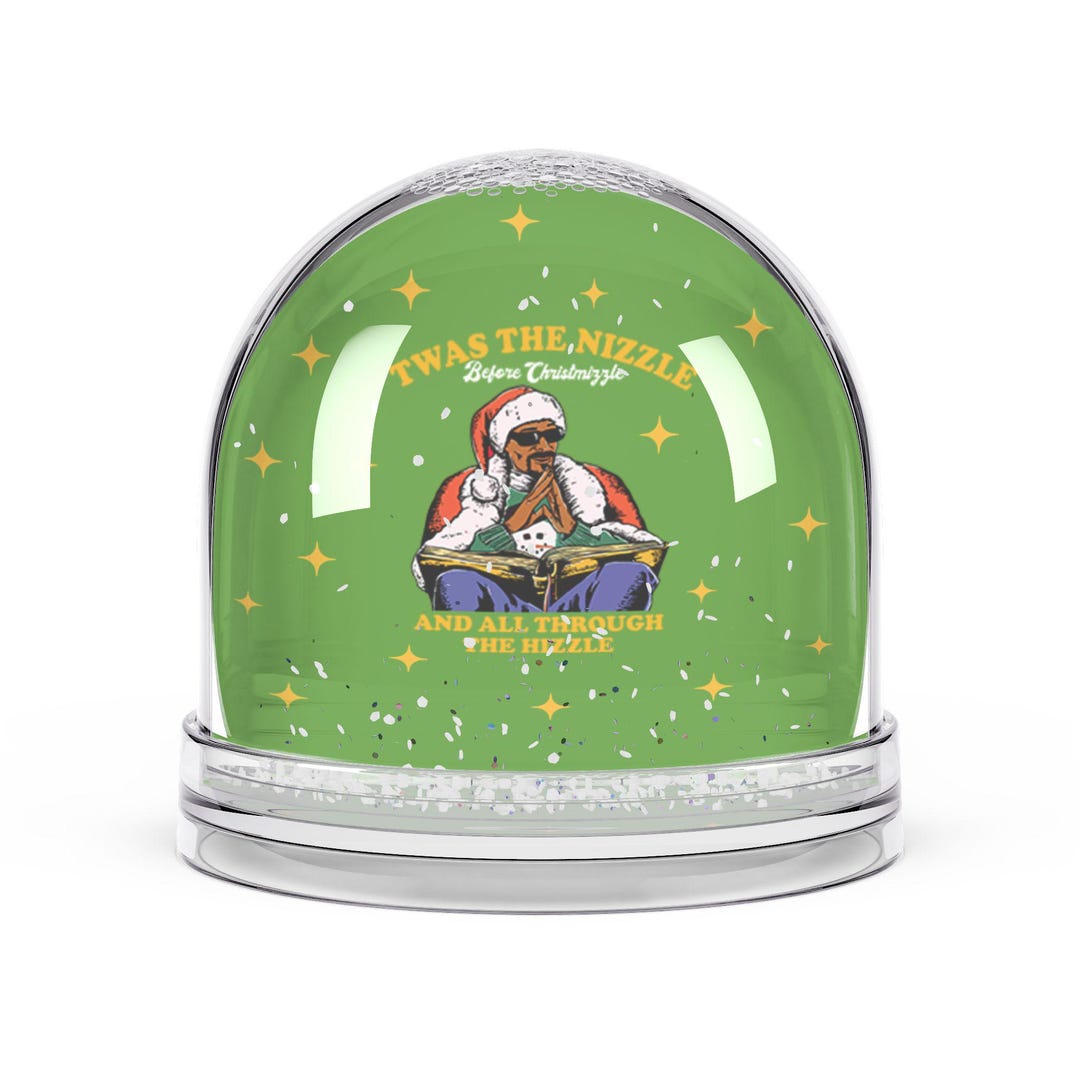 Snoop Dog Snow Globe Ornament | Snow Globe - Etsy