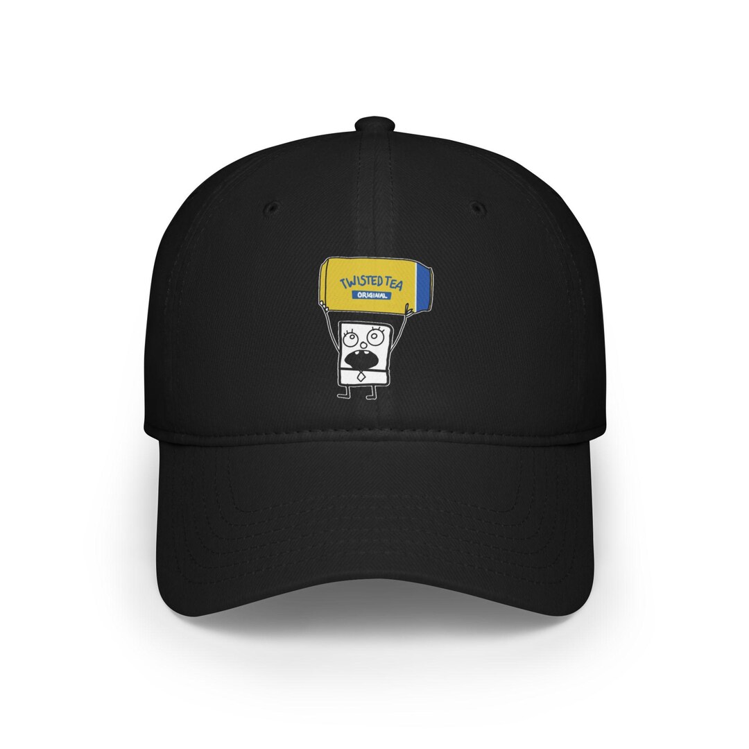 Twisted Tea Doodlebob Embroidered Dad Hat, Adjustable Cotton Cap - Etsy