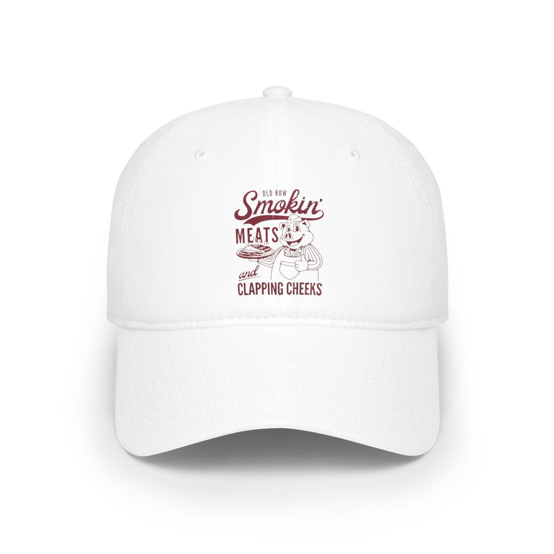 Smoking Meats and Clapping Cheeks Baseball Cap, Hilarious BBQ Hat ...