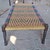 Sheesham Wood Bench With Rope Work, Multicolor Rope Bench, Rope ...