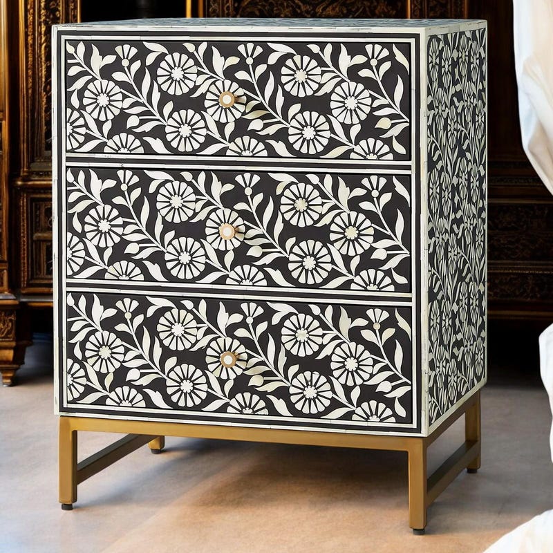 Bone Inlay Stencil - Etsy