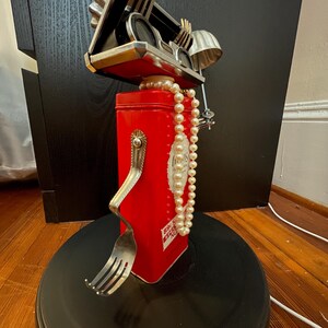 Mavis the Wobot Robot Handmade Robot Found Object Robot Junkbot ...