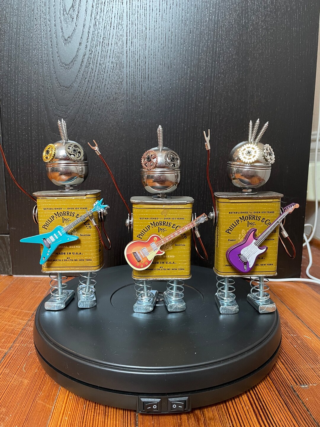 Steampunk Rocker the Wobot Robot Handmade Robot Steampunk Assemblage ...